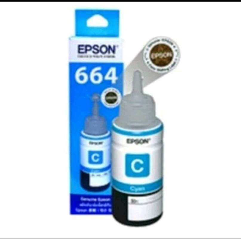Jual Tinta Epson 664 Cyan Original di Seller Naura Toner Print - Pasar Manggis-2, Kota Jakarta ...