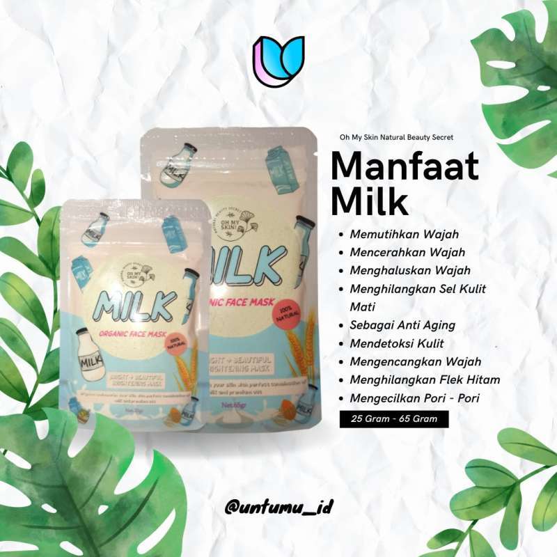 Jual OH MY SKIN MASKER ORGANIK OHMYSKIN - Milk di Seller untumu_id - Pisangan, Kota Tangerang ...
