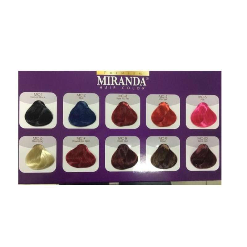 Jual Miranda Hair Color / Cat Rambut Miranda 12box Di Seller Daffamar20 ...