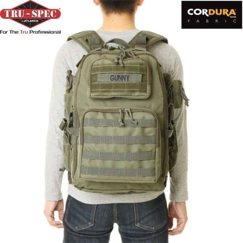 Jual Tru-spec gunny tour of duty backpack 100% poly,multicam black di ...