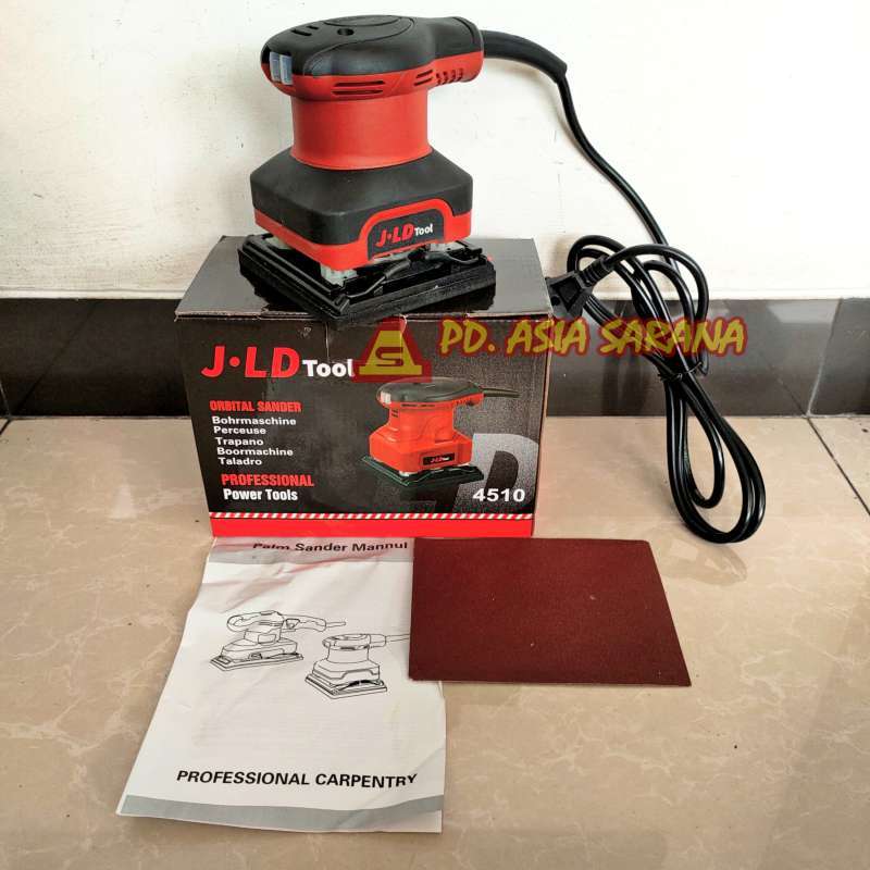 Jual Mesin Amplas Kayu Besi Kotak J4510 JLD / Palm Sander Finishing di ...