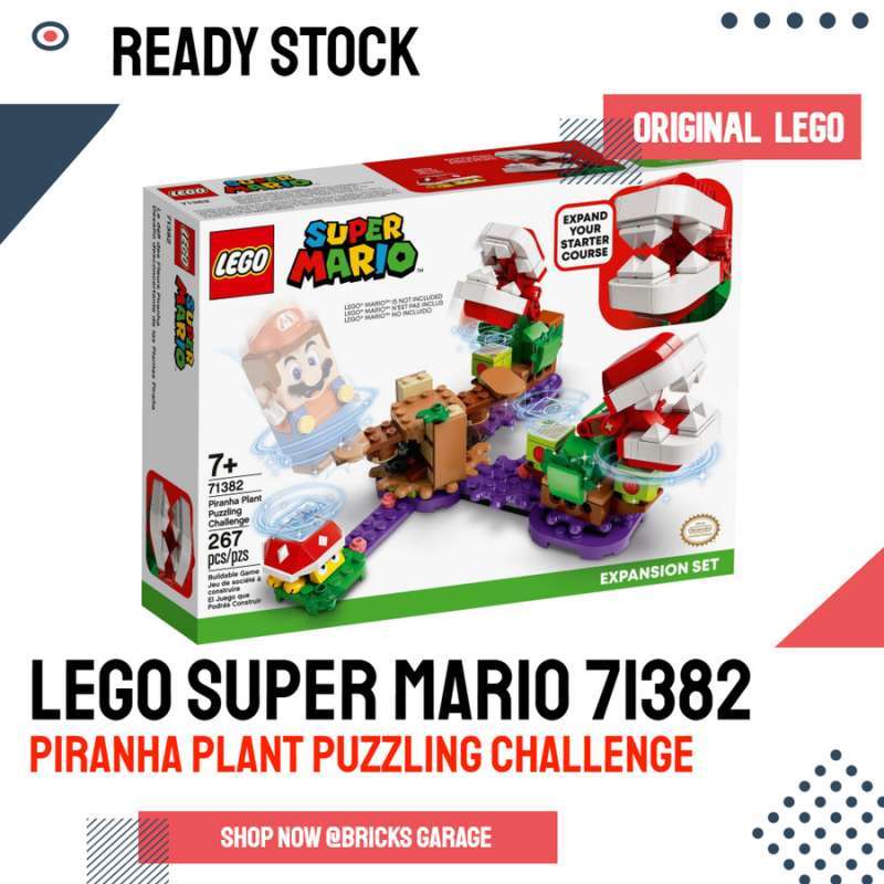 Jual LEGO 71382 Super Mario Piranha Plant Puzzling Challenge ...
