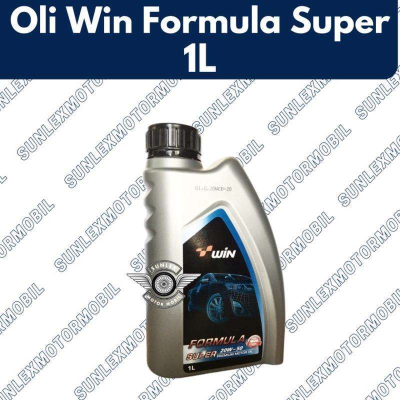Promo Win Oli Win Formula Super Premium Motor Oil 20w-50 1l 1liter ...