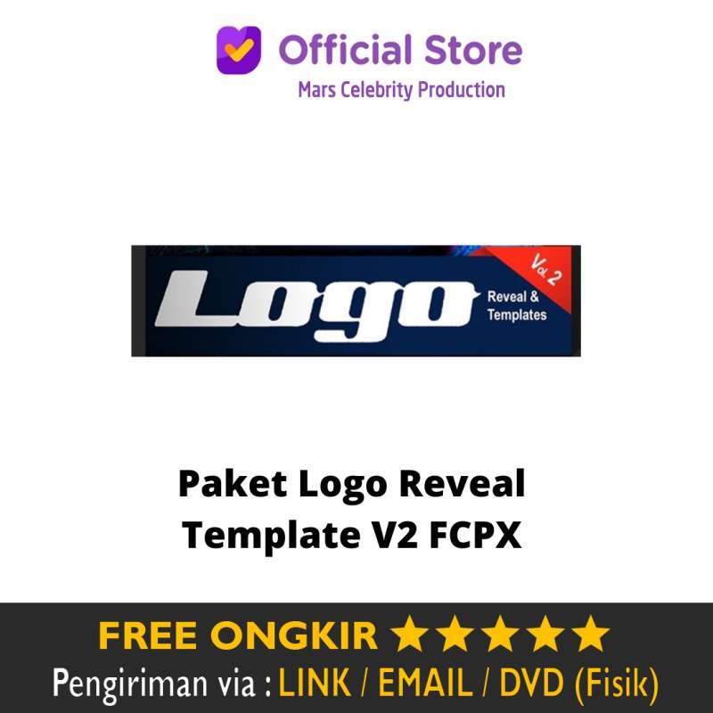 Promo Paket Logo Reveal Template V2 for FCPX Premium Pro Plus Diskon 13 ...