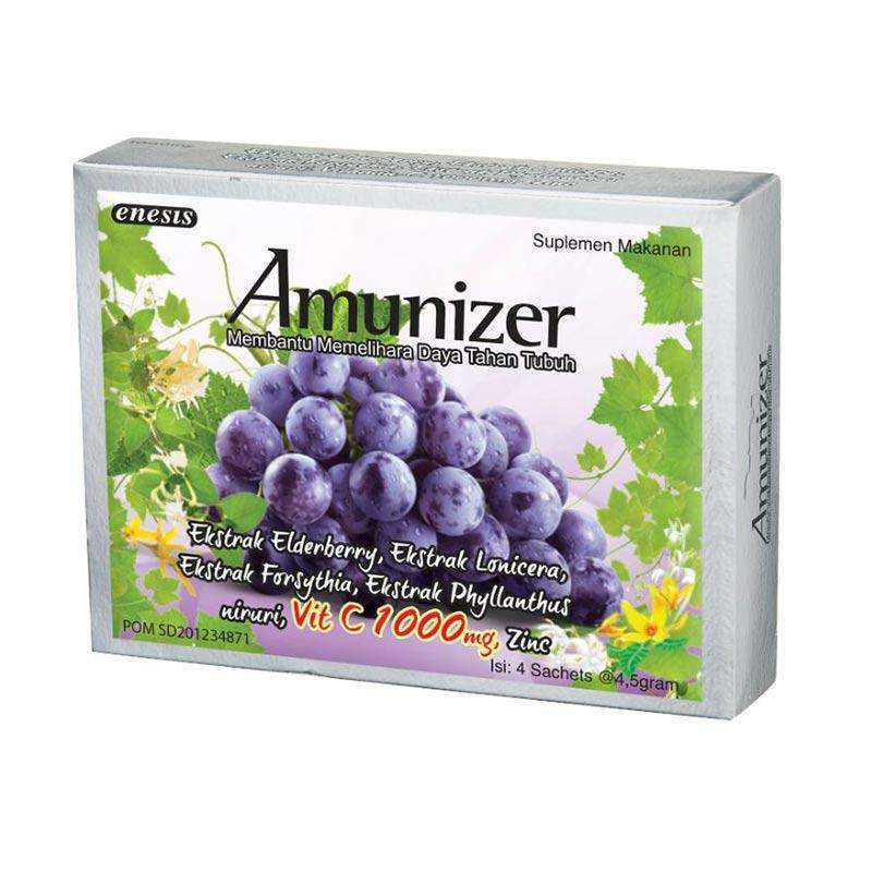 Jual AMUNIZER Suplemen Makanan [4 Sachet/ Kemasan Dus] di Seller Beti ...