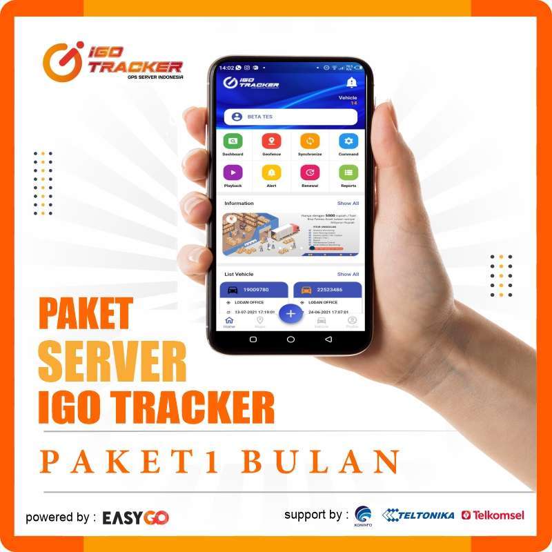 Jual IGO Tracker Server/Software GPS Tracker 1 Bulan di Seller IGO ...