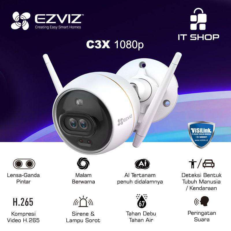 Jual Ezviz Camera C3X 1080P AI-Powered Dark-Fighter di Seller IT Shop ... Jual Ezviz Camera C3X 1080P AI-Powered Dark-Fighter di Seller IT Shop ...