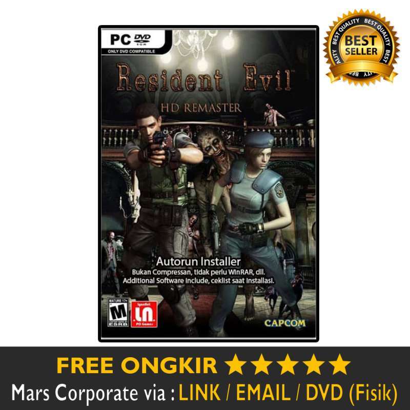 Jual Resident Evil Biohazard HD Remaster Full Version Game PC - PC ...