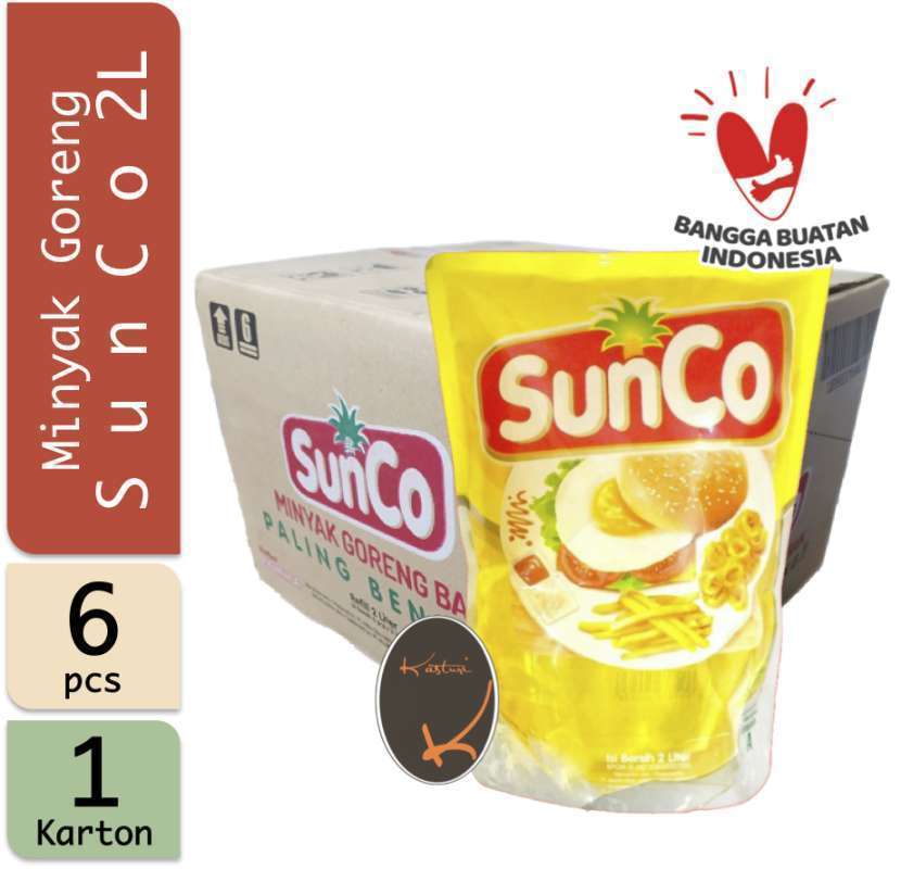 Jual Sunco 2L Pouch Minyak Goreng [2 liter / 6 pouch / karton] di ...
