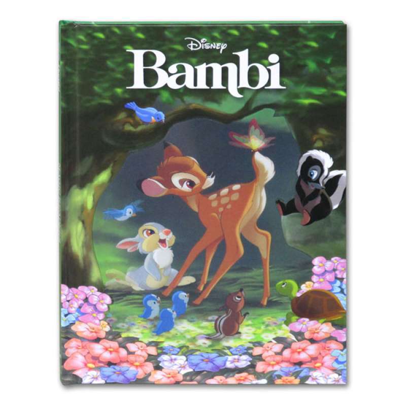 Jual Disney Bambi Story Book With Animated Lenticular On Front Cover Di ...
