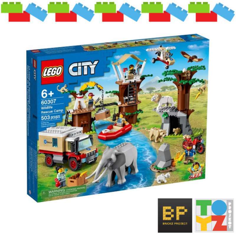 Jual Lego City 60307 Wildlife Rescue Camp Di Seller Toyz Project ...