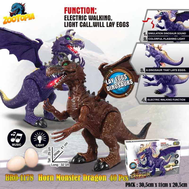 Promo Mainan Anak Monster Trex Dino Dinosaurus Hewan Binatang Purba ...
