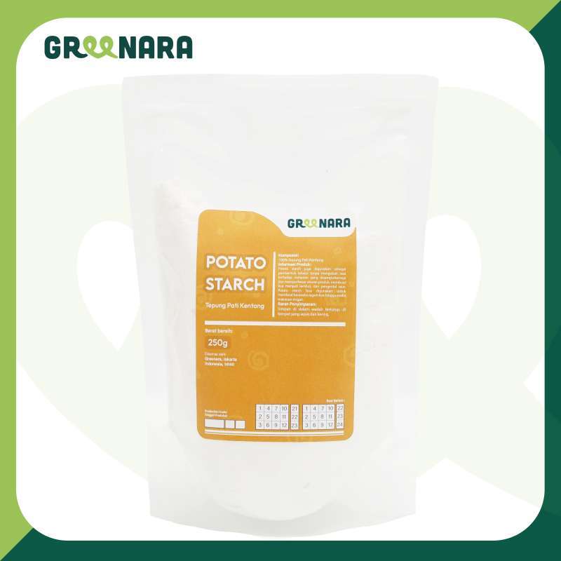 Jual Potato Starch 250gr / Tepung Pati Kentang di Seller GREENARA ...