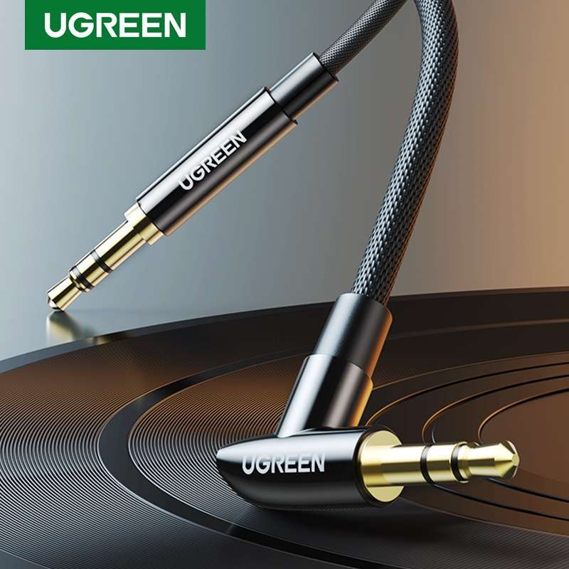 Jual Ugreen Kabel Audio Aux 3.5mm Male Ke Male Stereo Sound Auxiliary Bahan Nilon Hi-fi Untuk ...
