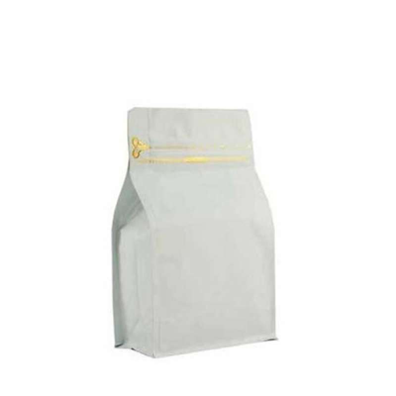 Jual Coffee Bag 250G Box Pouch with Zipper White (10pcs) - Kemasan Kopi di Seller Otten Coffee ...