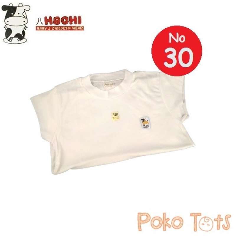 Jual Hachi Kaos Oblong Putih Ukuran 30 Tangan Pendek Bayi Dan Anak ... Jual Hachi Kaos Oblong Putih Ukuran 30 Tangan Pendek Bayi Dan Anak ...