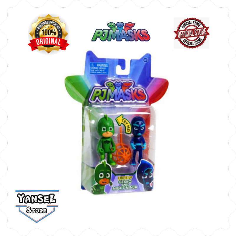 Jual PJ Masks Light Up Gekko and Night Ninja di Seller Yansel Store ...