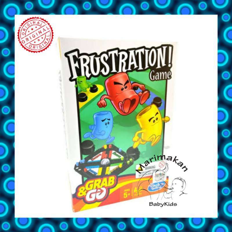Jual Hasbro Games Board Game Grab And Go Frustration Original Mainan ...