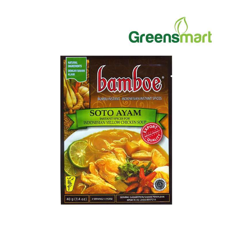 Jual BAMBOE BUMBU LENGKAP SOTO AYAM 40GR di Seller Greensmart Sidoarjo ...
