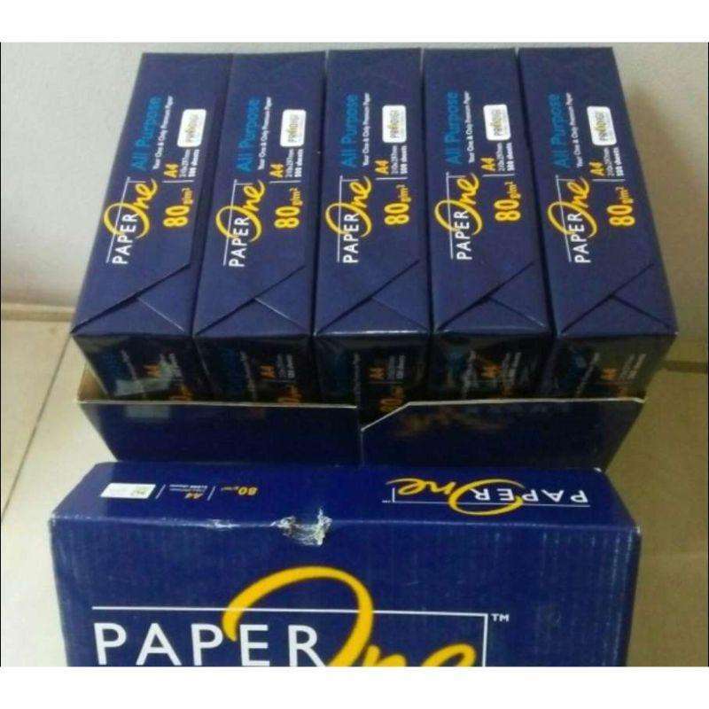 Jual KERTAS HVS A4 PAPER ONE - 80Gr di Seller Sahabat Toner - Guntur, Kota Jakarta Selatan | Blibli