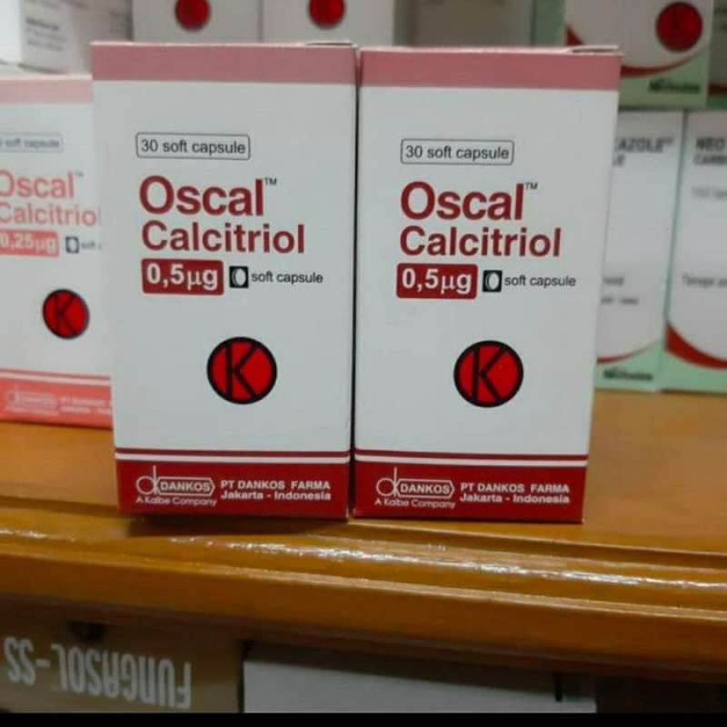 Jual Oscal Calcitriol 05 Original Isi 30tablet di Seller Farmaqoe ...