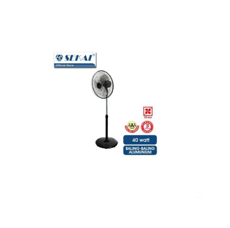 Jual Sekai Kipas Angin Besi Tornado Hsn 1038 10 Inch Stand Fan Kipas ...