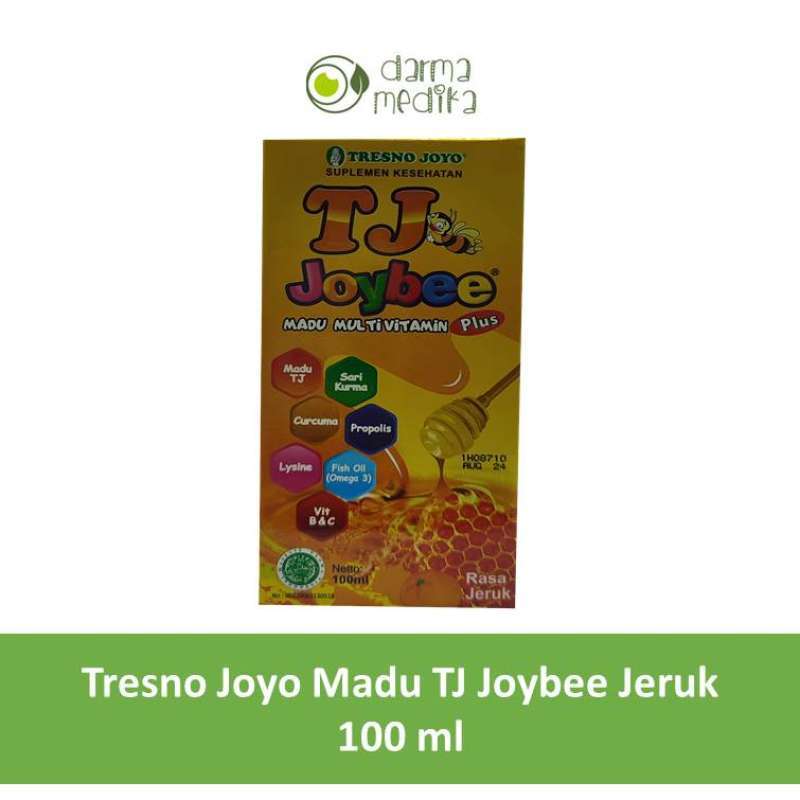Jual Madu TJ Joybee Madu Multivitamin Jeruk 100ml di Seller Darma ...