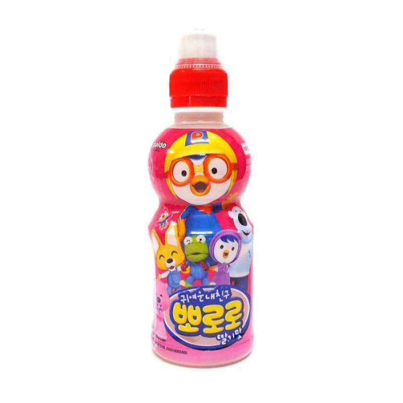 Jual Pororo strawberry flavour 235ml di Seller Farmers Market ...