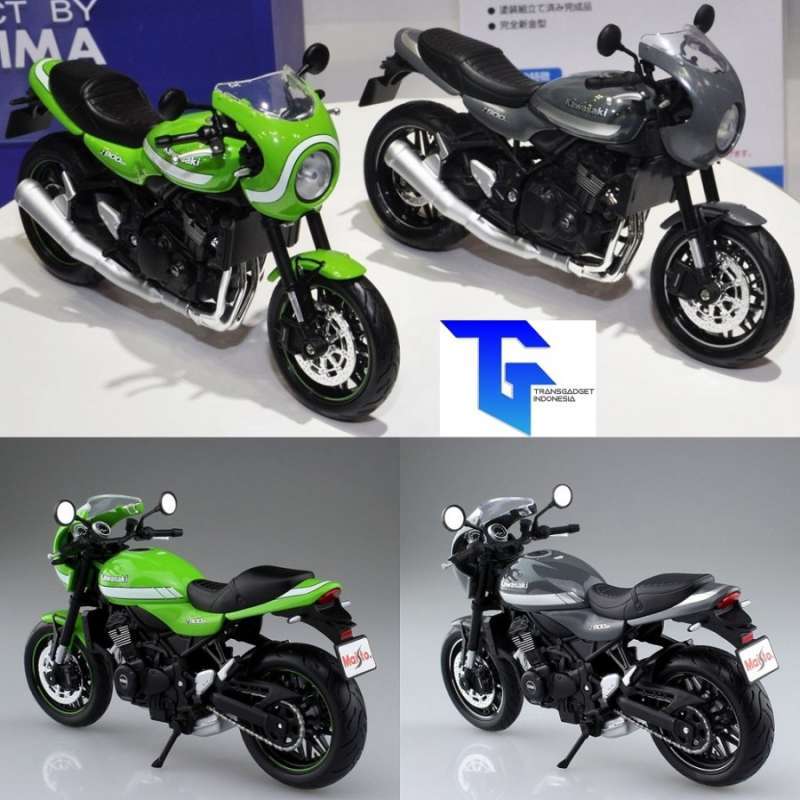 Jual MAISTO x AOSHIMA Kawasaki Z900RS Cafe - 1/12 Scale Diecast ...
