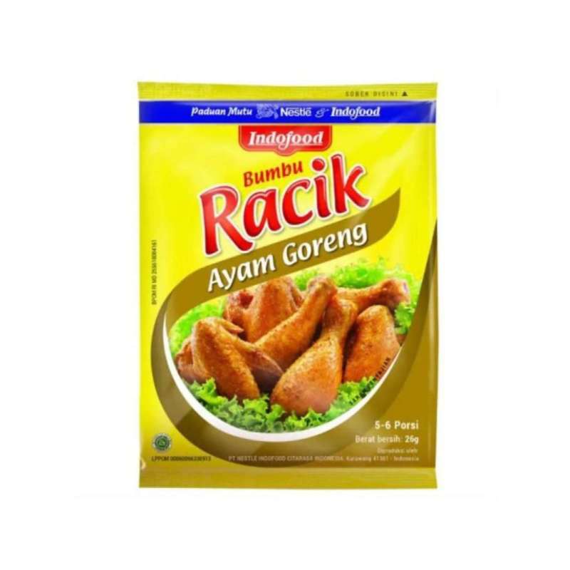 Jual Indofood bumbu racik ayam goreng 26gr di Seller Farmers Market ...