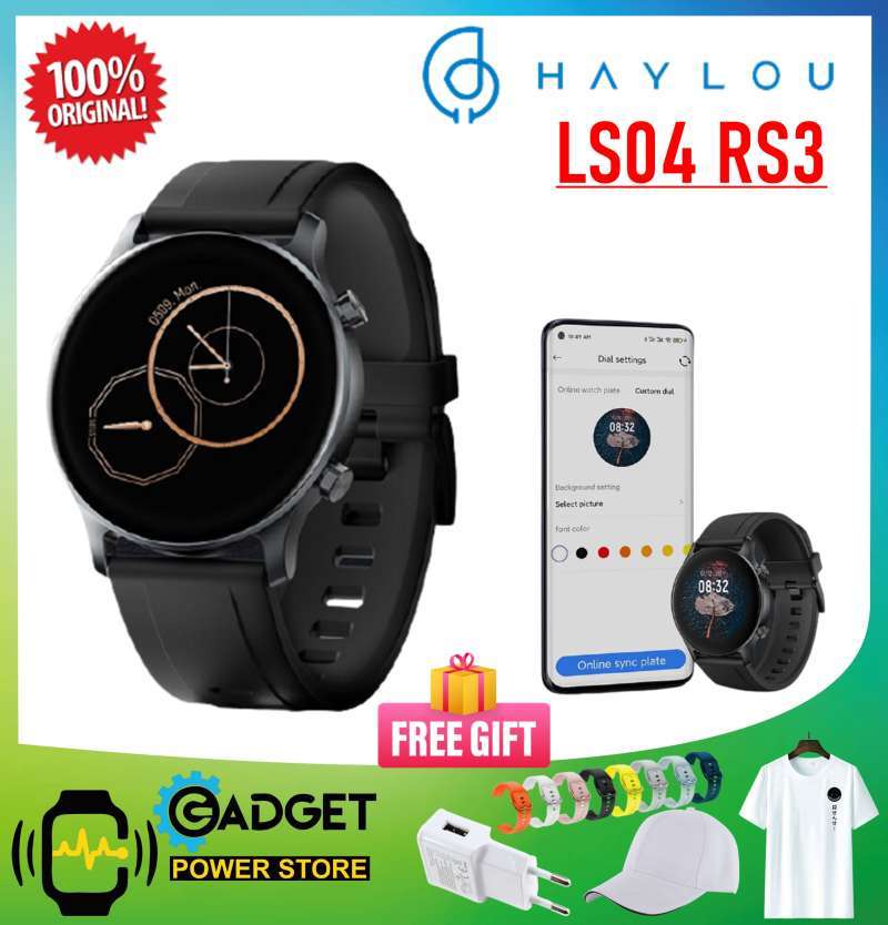 Jual Haylou LS04 RS3 5ATM Smartwatch Waterproof with GPS Function Original di Seller Master ...