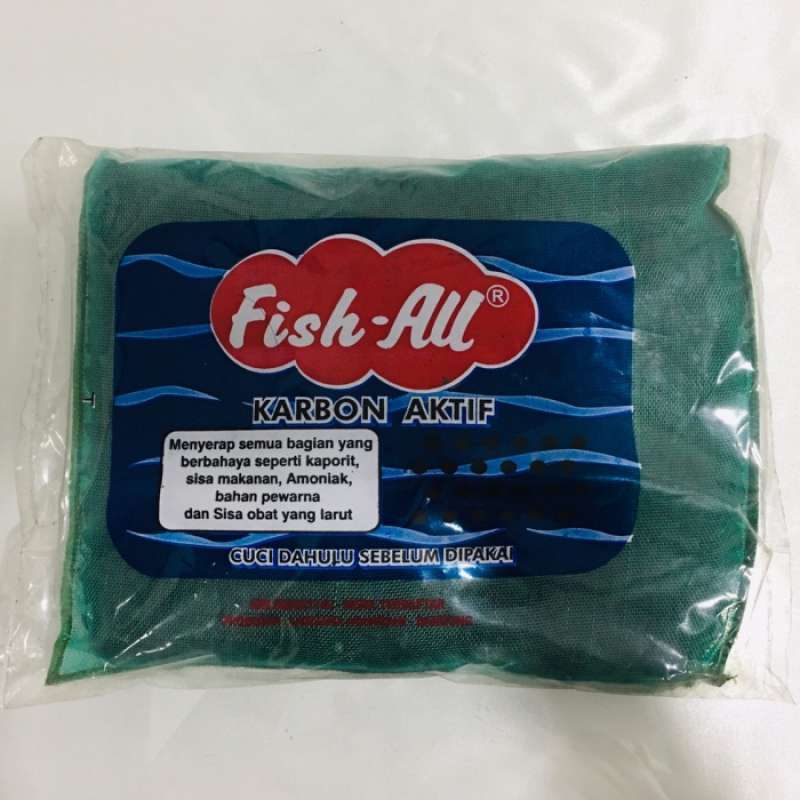 Jual Karbon Aktif - Arang Aktif Fish All 1 Kg Media Filter 1kg di ...