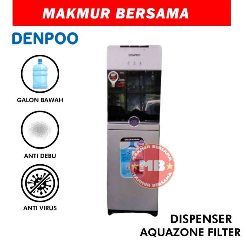 Promo Denpoo Dispenser Aquazone Filter Kompressor 190 Watt Diskon 21% ...