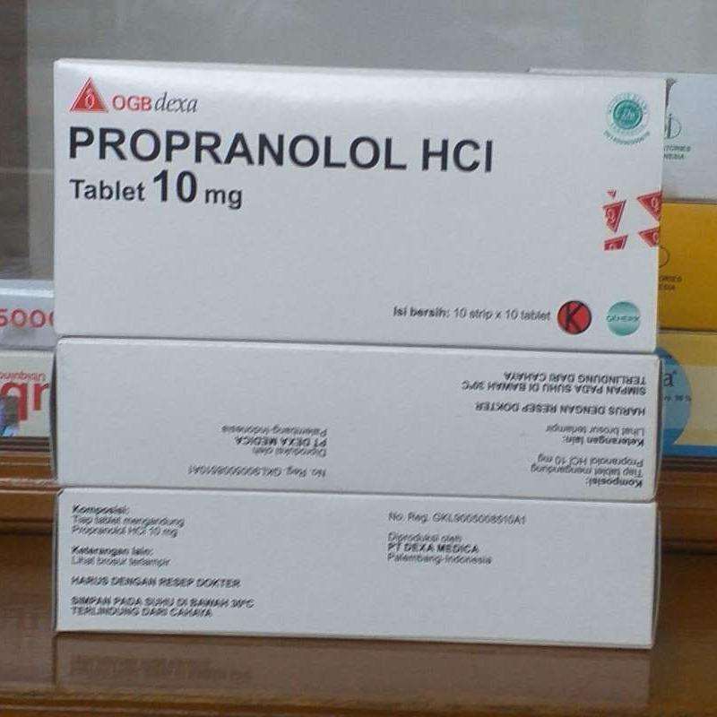 Jual Propranolol Ogb Dexa Medica 10 Mg 10 Tablet Di Seller Apotek Mose ...