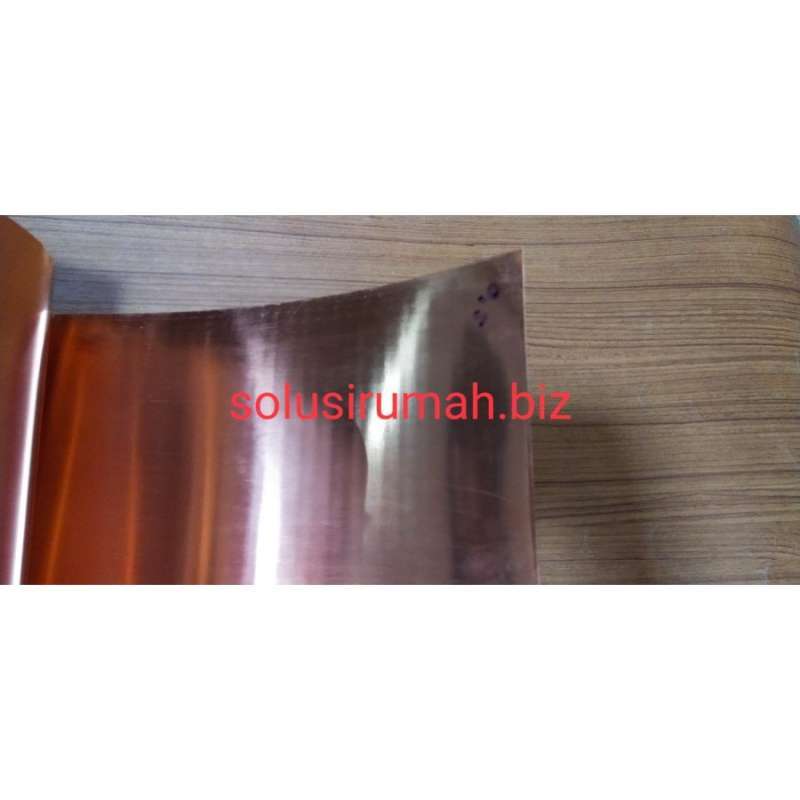 Jual Plat Tembaga 0.5mm Potongan Per100cm Sheet Lembaran Custom 05mm ...