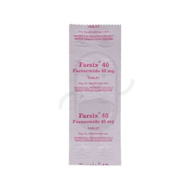 Jual FARSIX 40 MG STRIP 10 TABLET di Seller Apotek MOSE Official Store ...