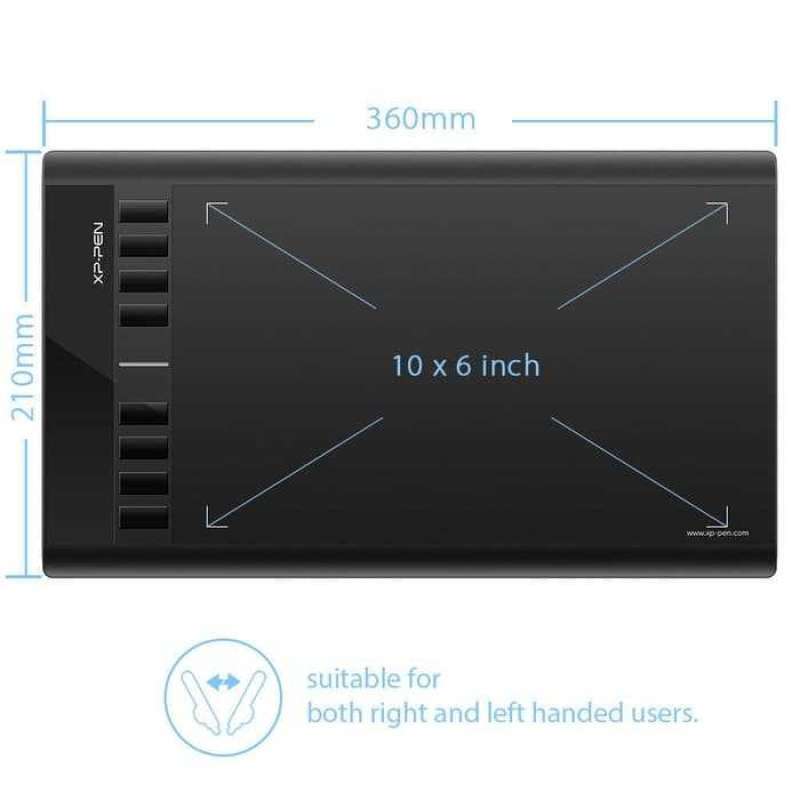 Jual XP-Pen Star 03 V2 Graphics Digital Drawing Tablet with Passive ...