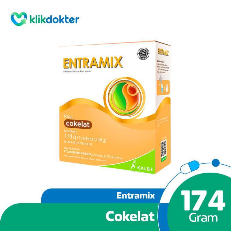 Promo Entramix Coklat 174gr - Nutrisi Seimbang Khusus Dewasa Diskon 3% ...