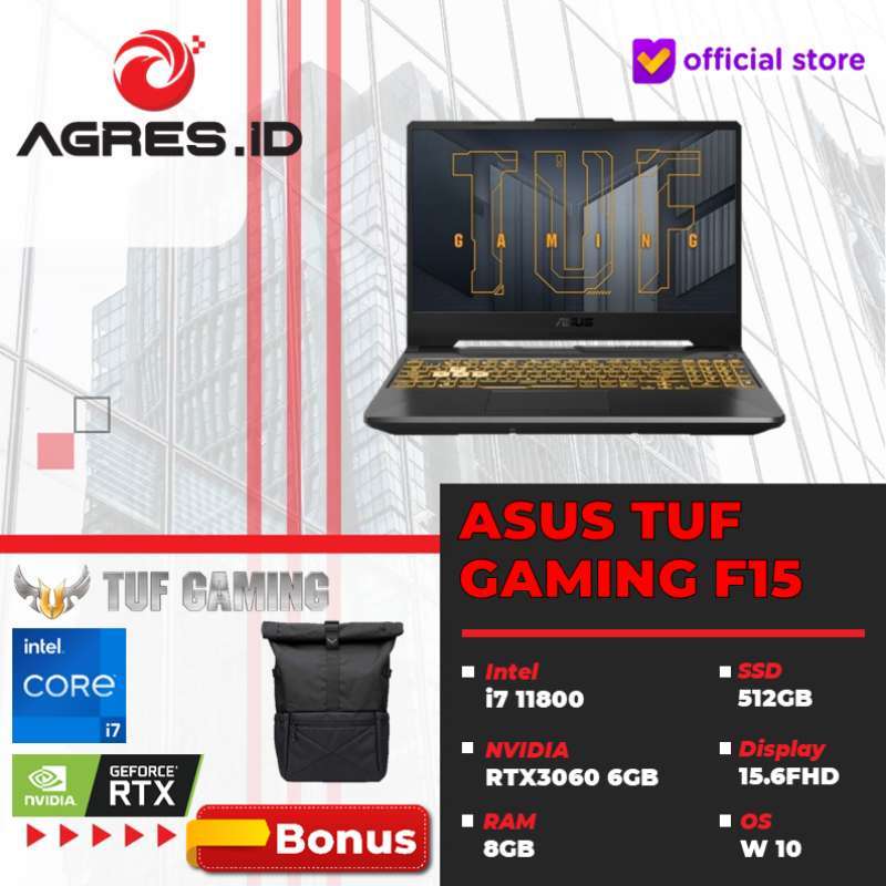 Jual Asus Tuf Gaming F Fx Hm I B Go I Gb Ssd Rtx Gb W Ohs Fhd