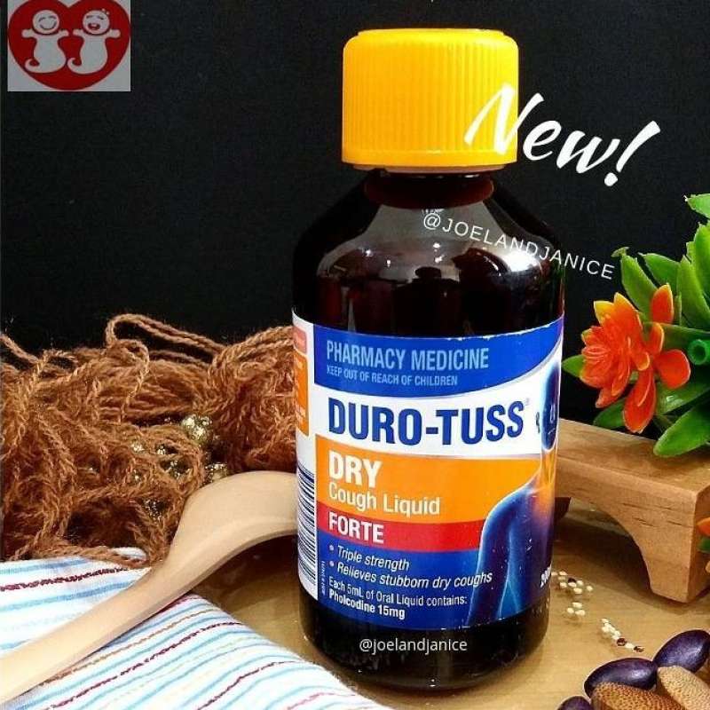 Jual Durotuss Dry Cough Liquid Forte 200ml di Seller Joelandjanice ...