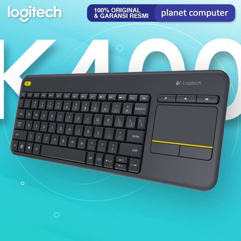 Jual Logitech K400 Plus Keyboard Wireless Touch di Seller ASIATECH ZONE ...
