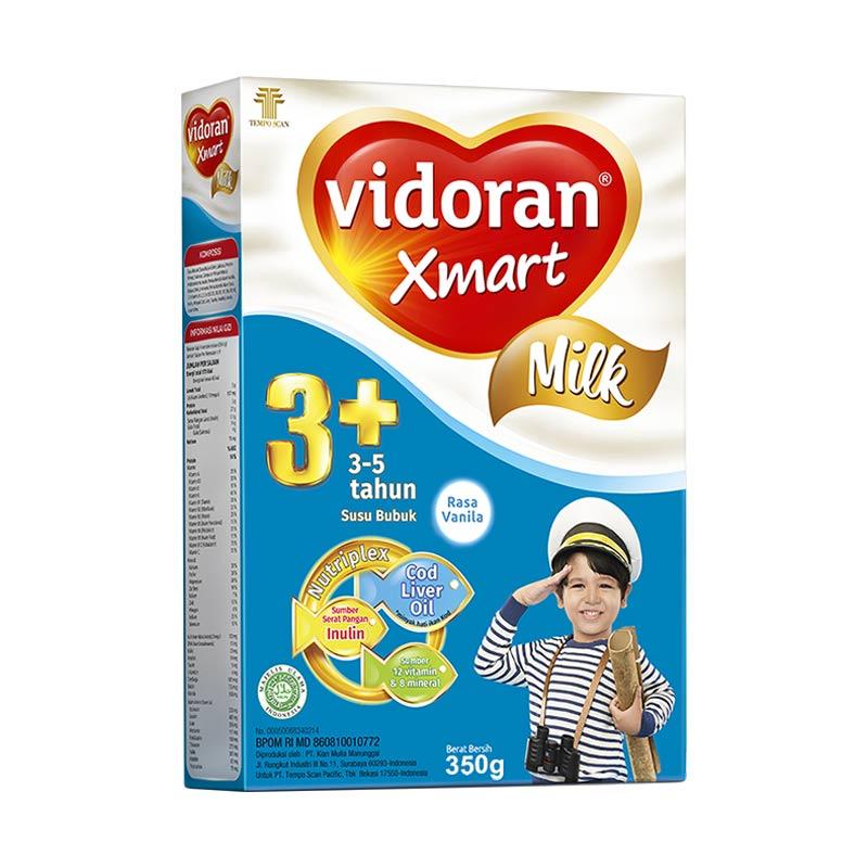 Jual Vidoran Xmart 3+ Nutriplex Susu Formula - Vanilla [350 g] di ...