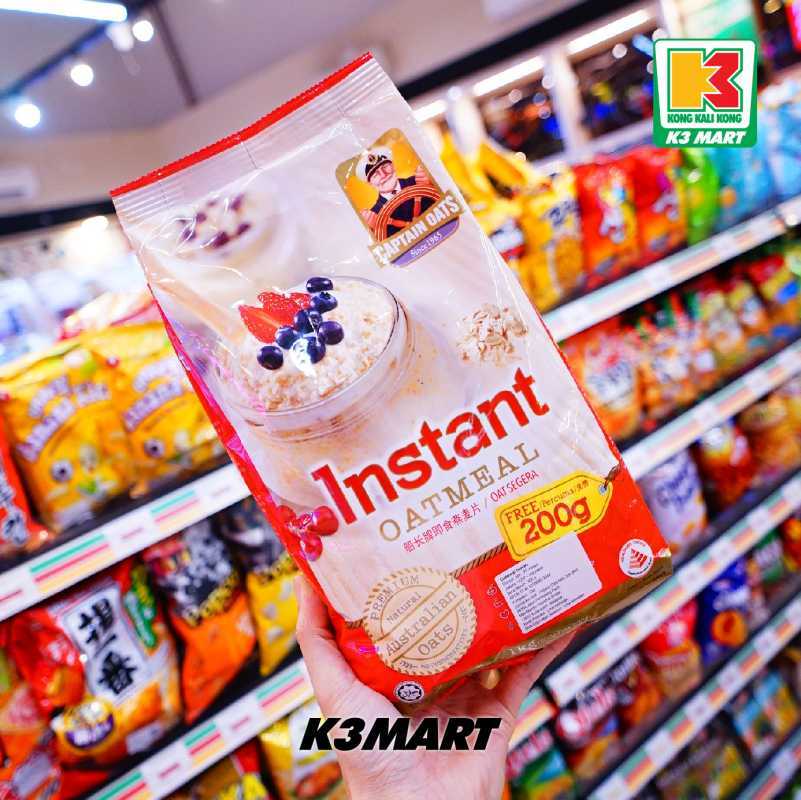 Jual Captain Oats Instant Oatmeal 1Kg di Seller K3MART - Kota Medan ...