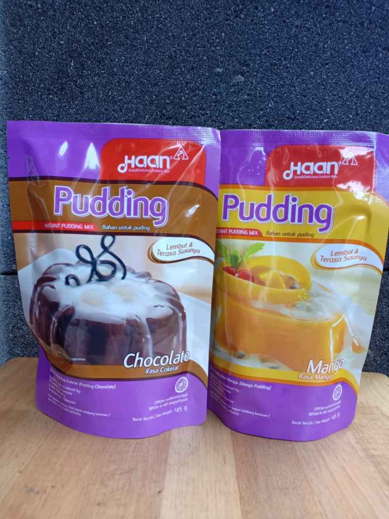 Jual Haan Pudding Chocolate dan Mango 145 gr di Seller Dimnus Mart ...