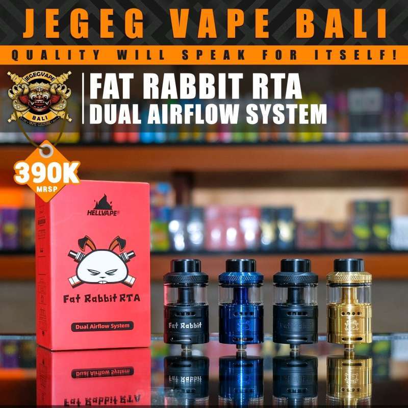 Jual Fat Rabbit Rta Dual Airflow System Authentic Di Seller Jegeg Vape ...