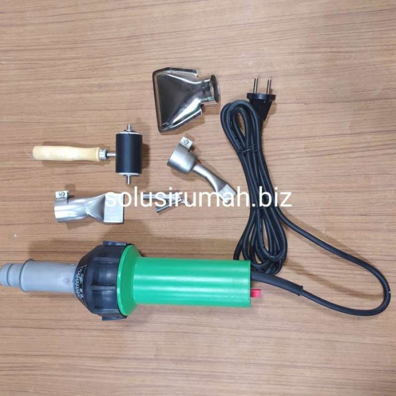 Jual HEAT GUN 800C 6pcs ADJUSTABLE HOT GUN TERPAL PLASTIK LAS no ...