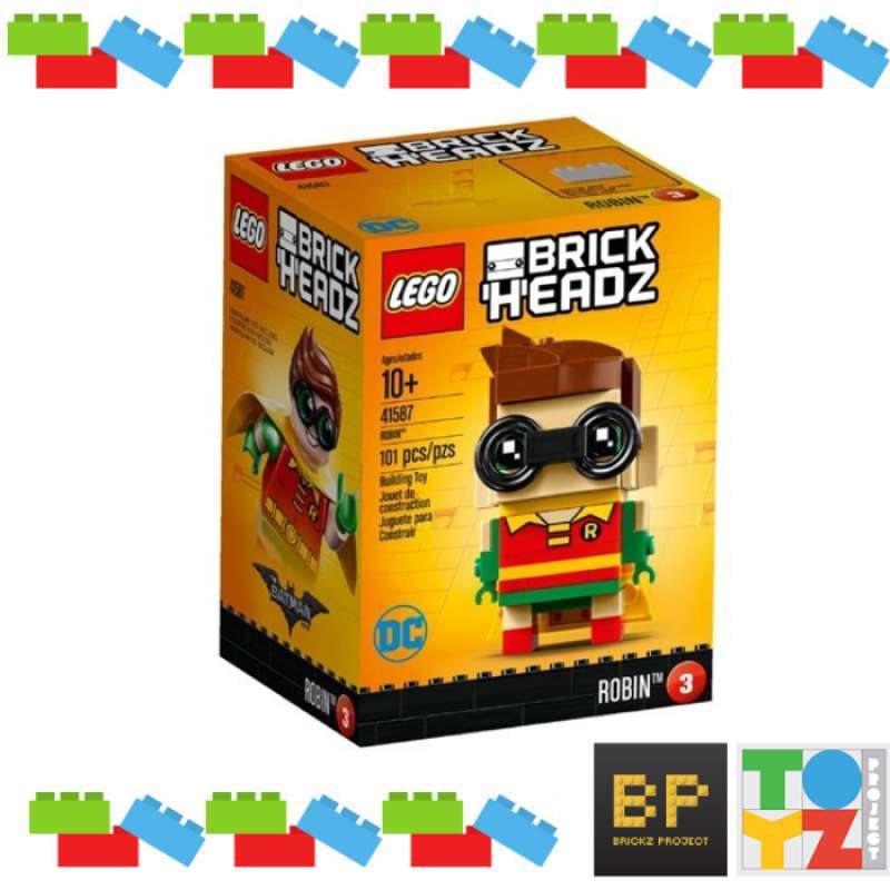 Jual LEGO 41587 BRICKHEADZ Robin di Seller Brickz Project - Cipete ...