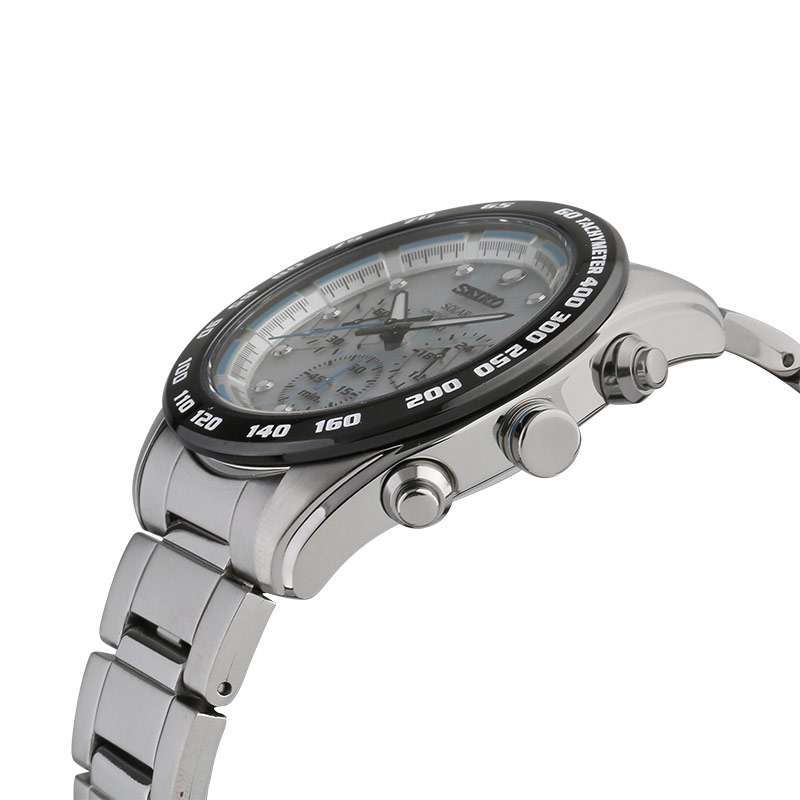 Promo Jam Tangan Pria Seiko Solar Ssc121p1 Chronograph Silver Dial ...