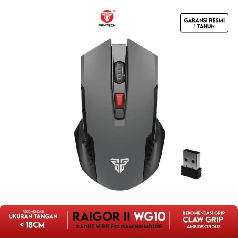 Jual Fantech RAIGOR II WG10 Mouse Wireless Gaming - SPACE GREY di ...