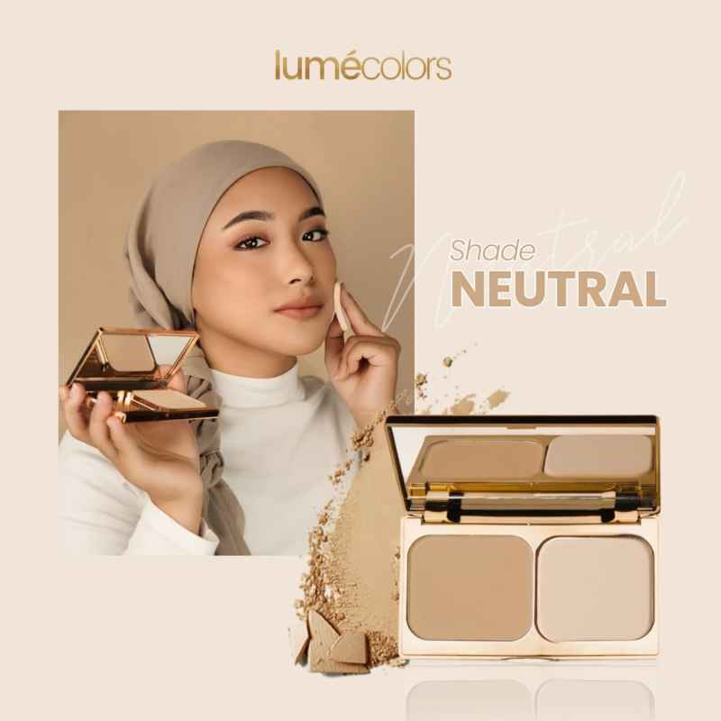 Promo Lumecolors Compact Powder Two Way Cake With Oil Control Tahan 16 ...